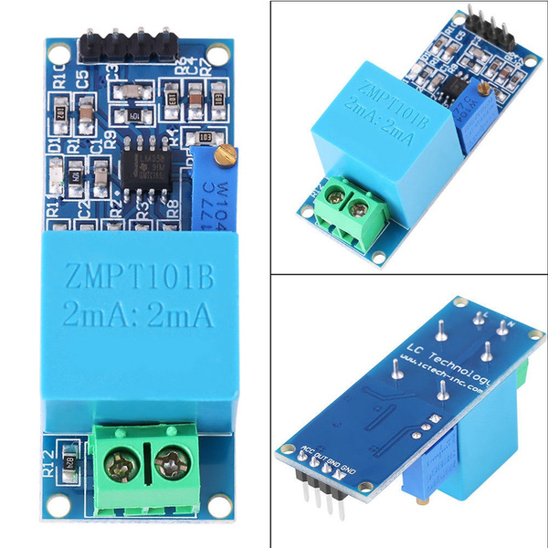 Voltage Transformer Module AC Active Output Sensor Single Phase Arduino ...