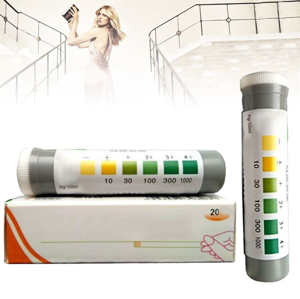20pcs/Box Urine Protein Test Strips Kidney Urinary Tract Infection UTI ...