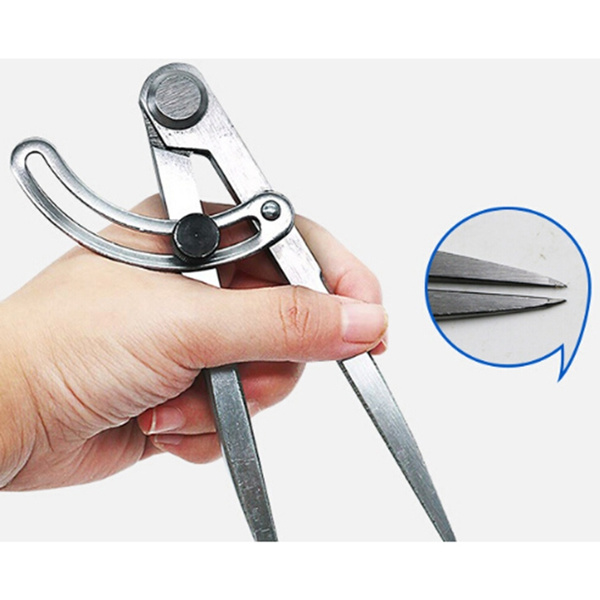 Steel Leather Craft Making Rotating Tool Wing Divider Spacing Compass ...