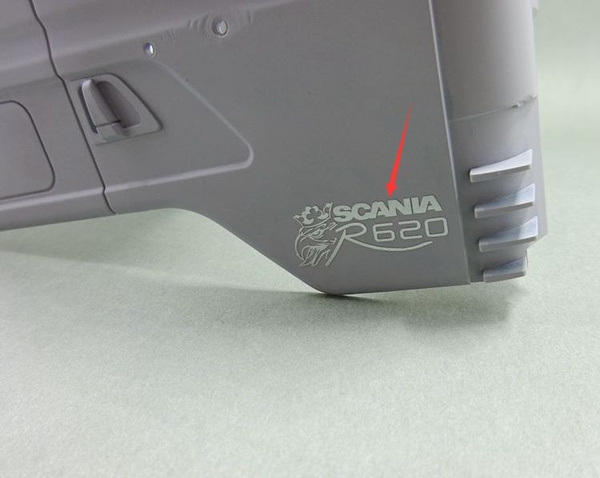 R/C souvenir edition stickers suit for tamiya 1/14 scania r620 rc ...