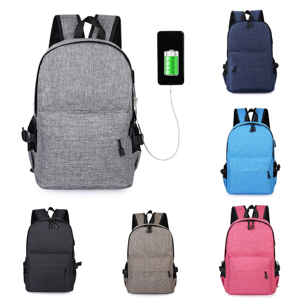 New Student Boy/Girl Fashion Backpack Anti-theft Waterproof Travel Bag ...