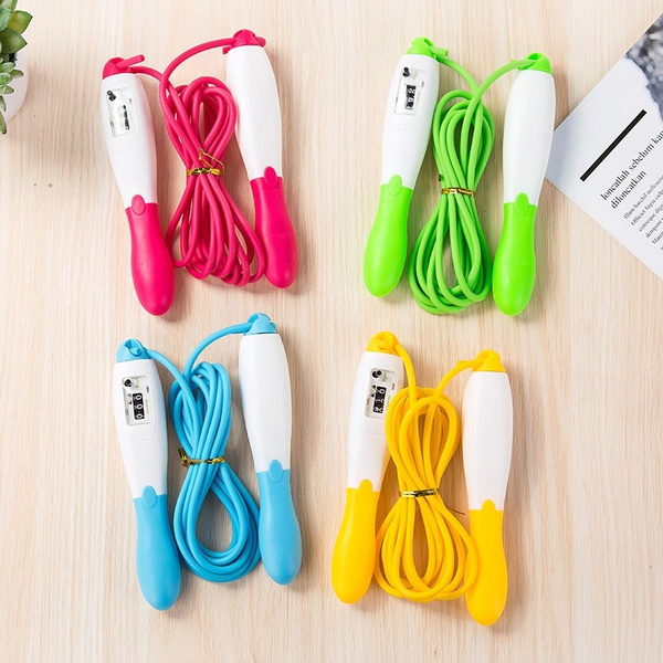 Adjustable Calorie Electronic Counting Jump Skipping Rope with Jump ...