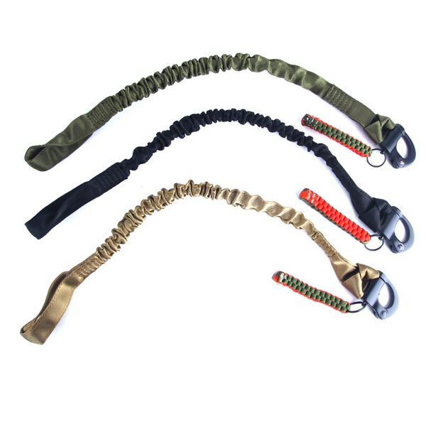Multi functional CS Safety Lanyard Strap Rope Tactical Protective Sling ...