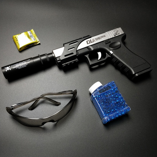 Manual Glock Water Gel Ball Toy Gun Blaster Pistol LZ | Wish