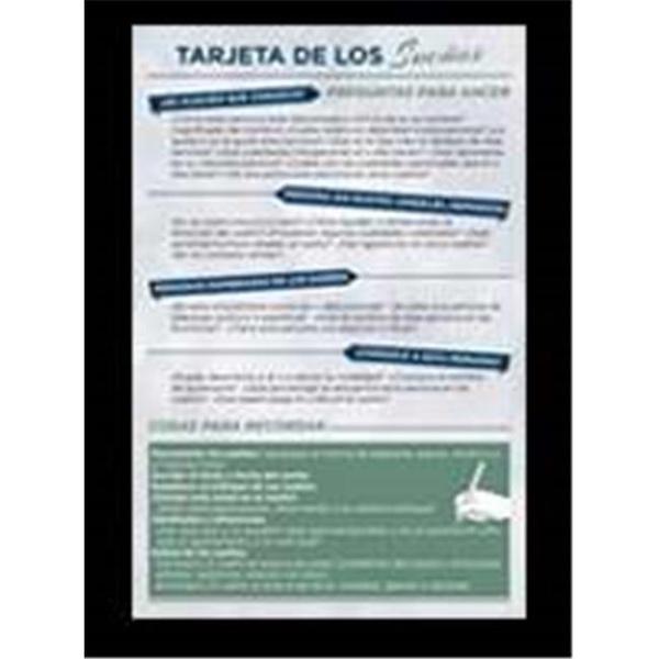 Streams Ministries 073390 Span Dream Card Original Laminated Sheet ...