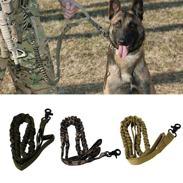 1 X Portable Dog Leash 1000D Nylon Tactical Military Police Dog ...