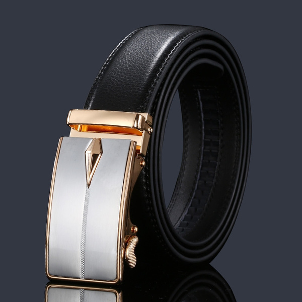2018 Fashion Designers Men Automatic Buckle Leather luxury Belts ...