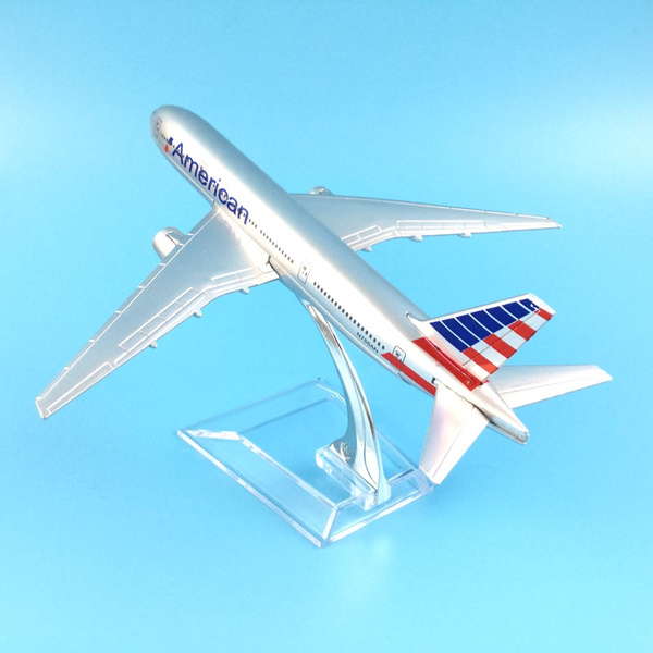 American Airlines Boeing 777 16cm alloy metal model aircraft child ...