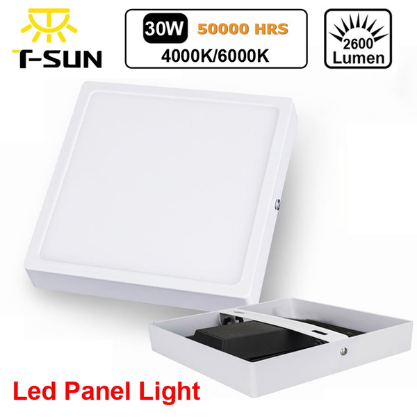 Home Indoor Led Panel Lamps 30W 2600LM Surface Mounted LED Ceiling ...