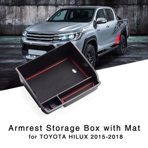 Armrest Storage Box for Toyota Hilux 2015 2016 2017 2018 Central ...