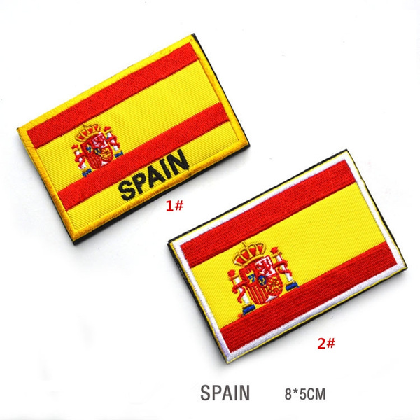 Spain / Espana Flag Spanish Iron On Patch | Wish