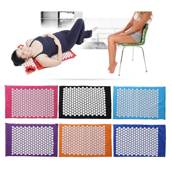 Acupressure Mat Body Foot Massage Cushion Shakti Mat Yoga Message 6 ...