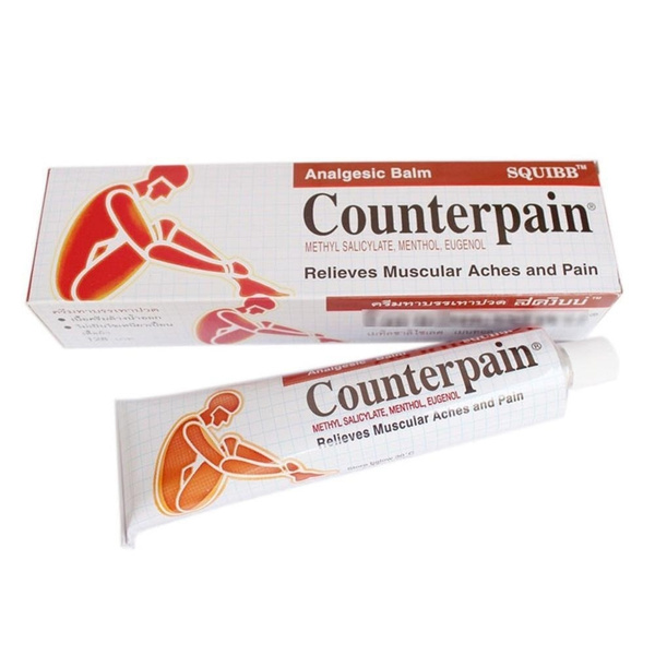 Counterpain Hot Heat Analgesic Warm Balm Cream Muscle Pain Tension ...