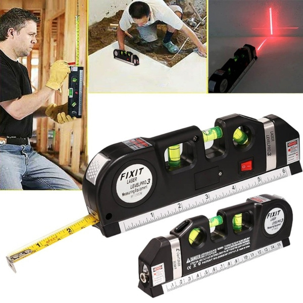Laser Level Horizon Upright Measure 8FT Aligner Standard and Metric ...