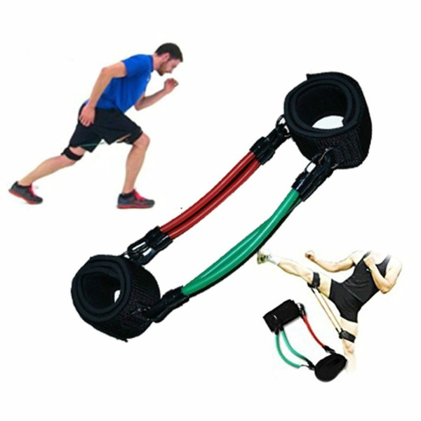 Kinetic Speed Agility Training Leg Running Resistance Bands Tubes ...