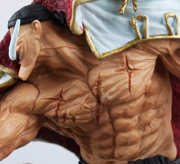 High Quality Anime One Piece White Beard Edward Newgate Doll PVC Action ...