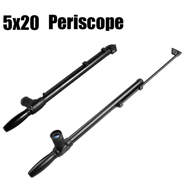 Tactical Periscope 5X Sportscope Adjustable Height Rifle Scope for ...