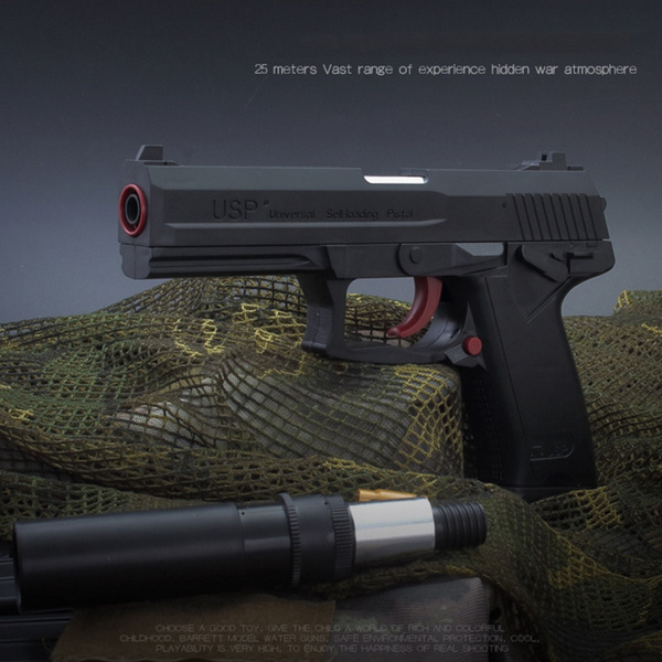 Toy Gun Black Usp Orbeez Gun 36cm Orbeez Water Balls Gun Manual Water ...