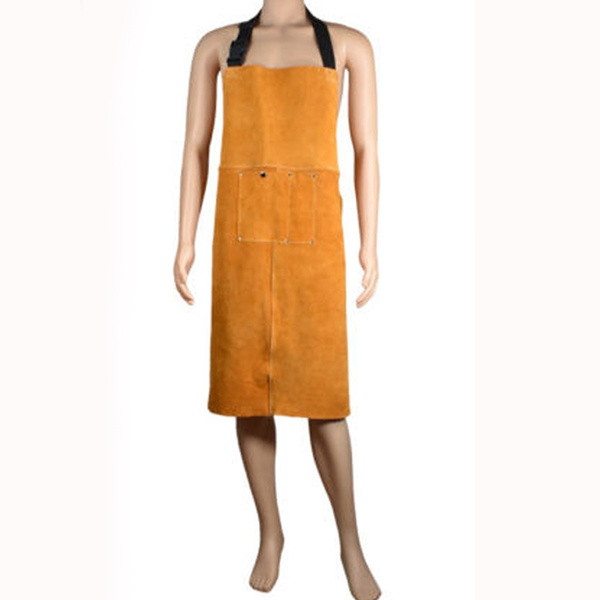 Leather Welding Apron Carpenter Electrician Blacksmith Protective ...