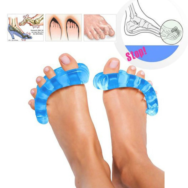 1Pair Silicone Toes Seperator Hammer Claw Mallet Toes Gel Silicone ...