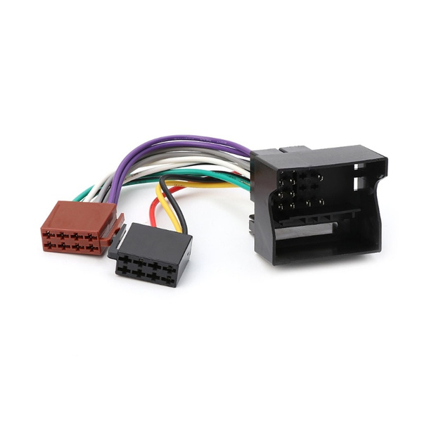 Car Stereo Radio ISO Lead Cable Wiring Connector Adapter For Peugeot ...
