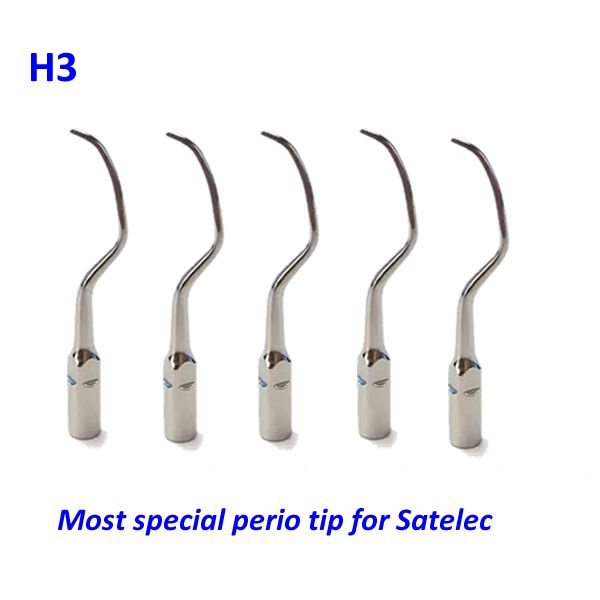 H3 x 5 Satelec Perio Dental UltraScaler Tips Perio H3 Tips For Satelec ...