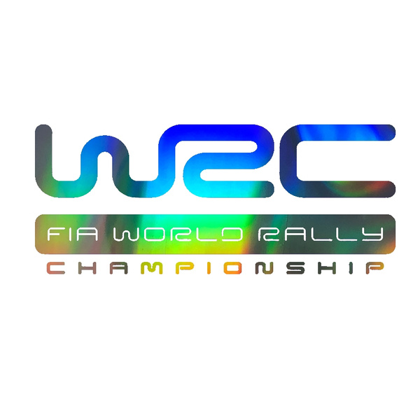 18cm World Rally Championship Wrc Sticker Window Car Sticker Laser ...