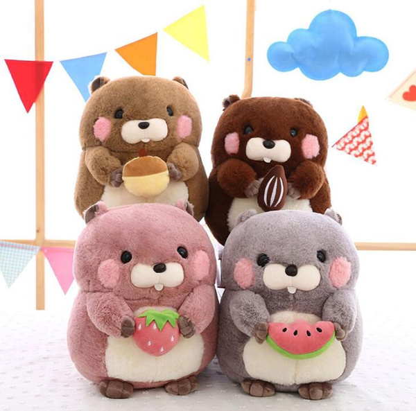 Marmot Groundhog Woodchuck Stuffed Animal Plush Toys Cute Dolls 25cm | Wish