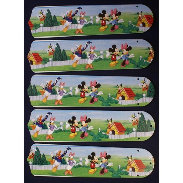 Ceiling Fan Designers 52SET-KIDS-MMF 52 in. New Disney Micky & Minnie ...