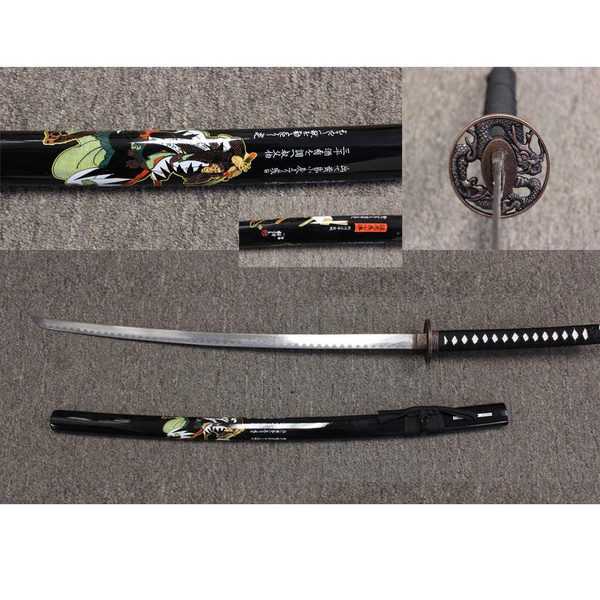USA SELLER USA STOCK 40" BLACK BUSHIDO SAMURAI NINJA SWORD Japanese ...
