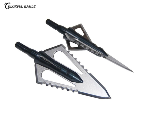 Carbon Arrow Bone Hunting Arrowhead 4 Blades Archery Steel Black Arrow ...