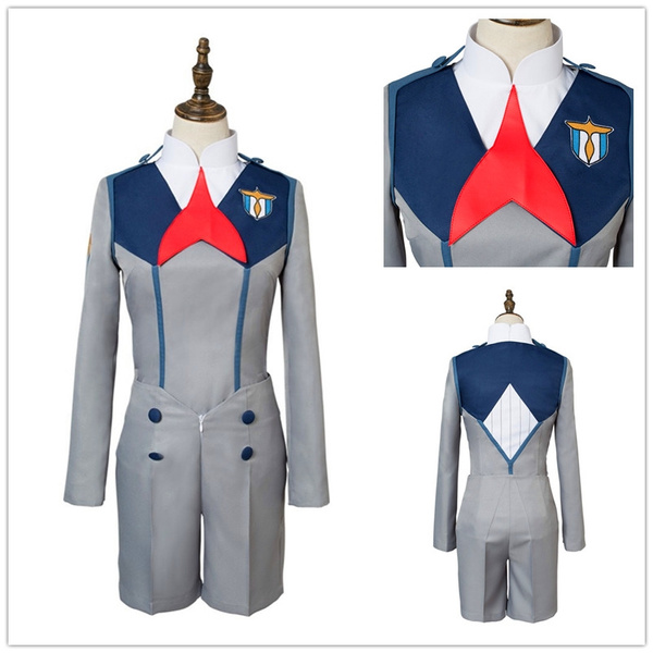 Japanese Anime DARLING in the FRANXX cosplay costume HIRO cosplay suit ...
