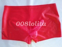 Latex Rubber Men Shorts Underwear Sheath Double Sheaths | Wish