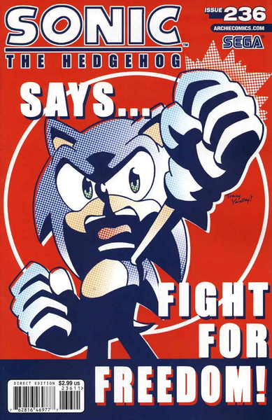 Sonic the Hedgehog #236 VF/NM ; Archie comic book | Wish