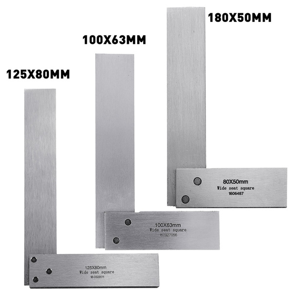 New Machinist Square 90º Right Angle Engineer Precision Ground Steel ...