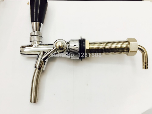 2018 Adjustable Beer Tap Faucet Flow Control Faucet with 4inch Shank ...
