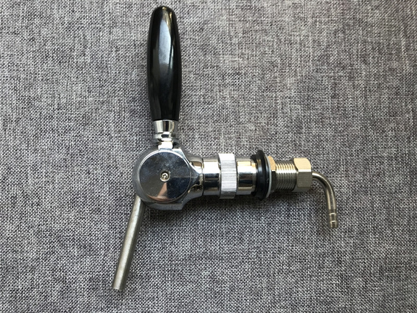 Belgian beer tap with 30mm thread shank and accessore for hose ,flow ...