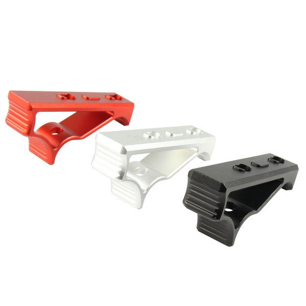 M-LOK Aluminum Tactical Foregrip Skeletonized Short Angled Grip ...
