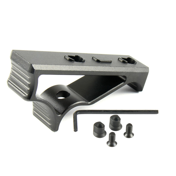 KEYMOD Aluminum Tactical Foregrip Skeletonized Short Angled Grip ...