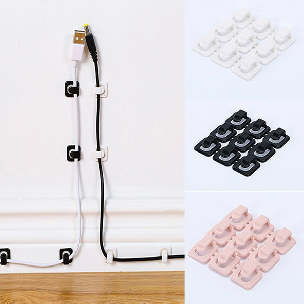 （2X9）18 Pcs/package Paste Type Mini Cable Clamp Fixing Clamp | Wish