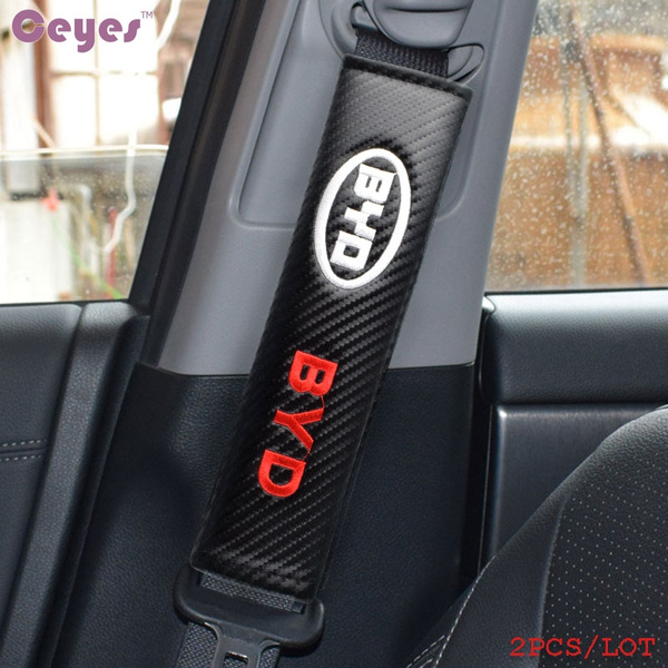 Auto Seat Belt Cover Car-Styling Car Shoulder Pad Case For BYD G5 T3 F3 ...
