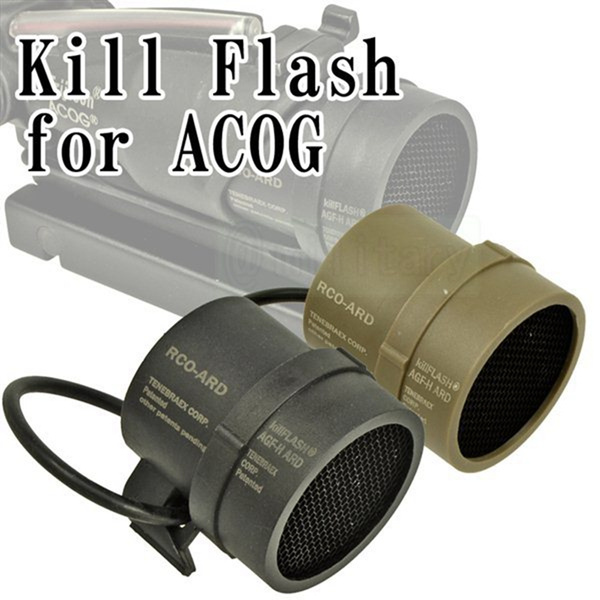 Airsoft KillFlash for ACOG 4x32 Scope Kill Flash Honeycomb Cover ...