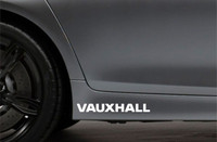 2Pcs/Pair 2x Side Skirt Stickers fits Vauxhall Corsa Astra VXR Bodywork ...