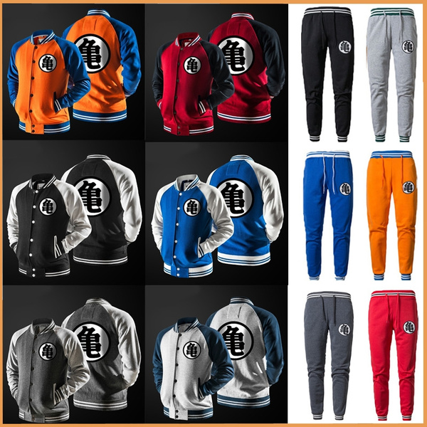 dragon ball Z hoodies Men's Cartoon Printing jacket Cosplay Costume dbz ...