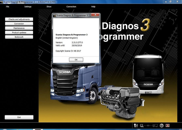 VCI 3 SDP3 V2.31 for Scania Trucks Buses Diagnose 3 Programming ...