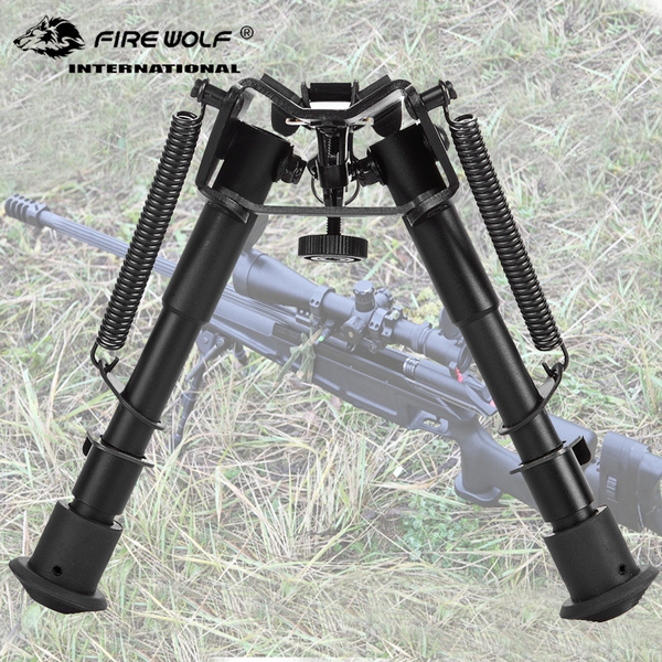 6- 9 Inches Tactical Rifle Bipod Adjustable Spring Return | Wish