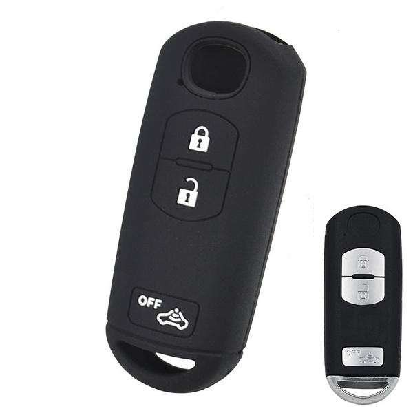 Silicone Car Remote Key Cover Fob Case For Mazda 2 3 5 6 CX-3 CX5 CX-5 ...