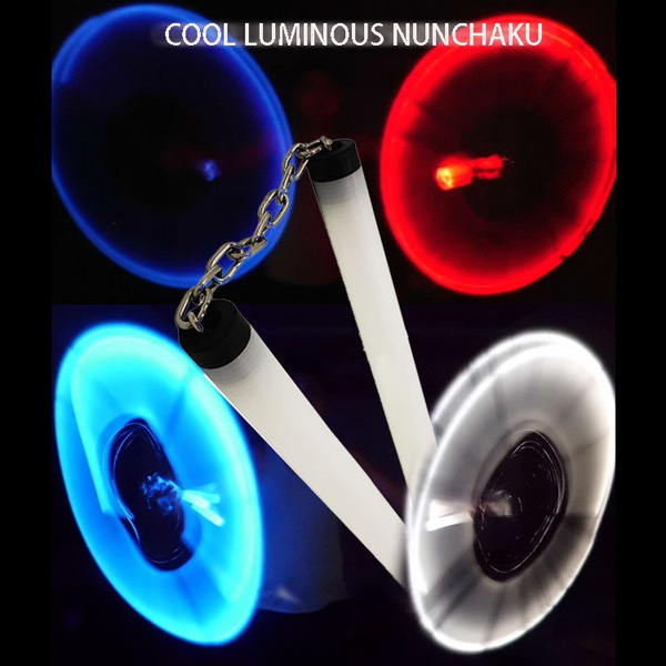 Luminous Nunchaku Stage Props Glowing Nunchaku Fashion Cool Nunchaku ...