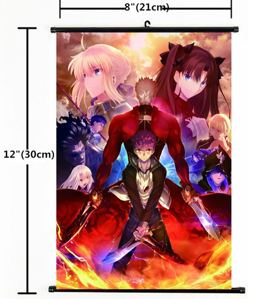 1438 Fate/Grand Order fate zero fate stay night Anime Wall Scroll ...