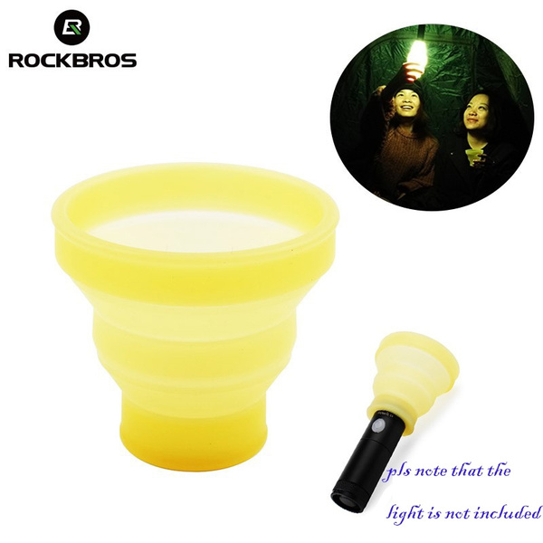 ROCKBROS Soft Bike Light Cover Outdoor Tools Multi Lamp shade Hiking ...